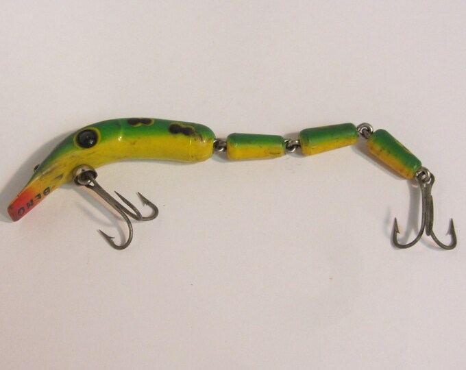 Vintage Beno Eel Lure, Fishing Lure, - Etsy