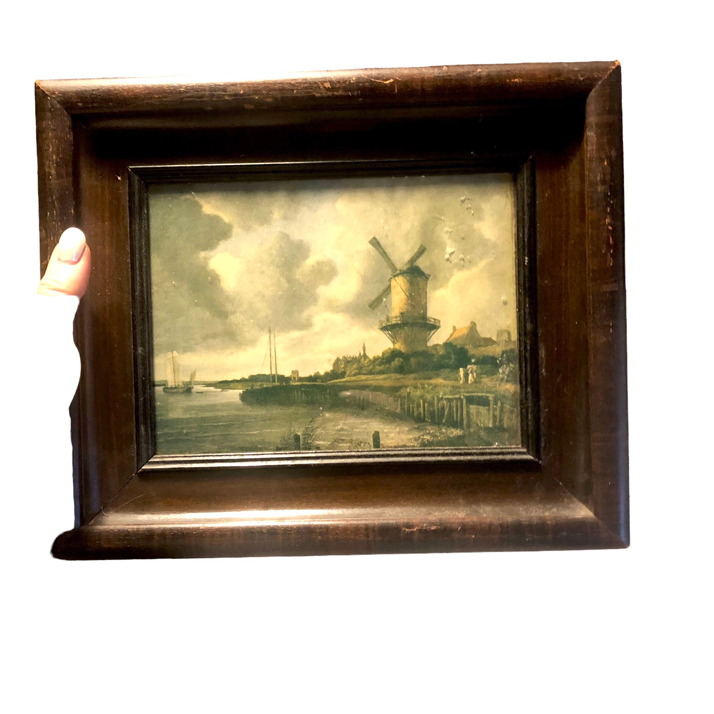 Vintage Print Art Wall Decor Setting Holland Netherlands Art - Etsy