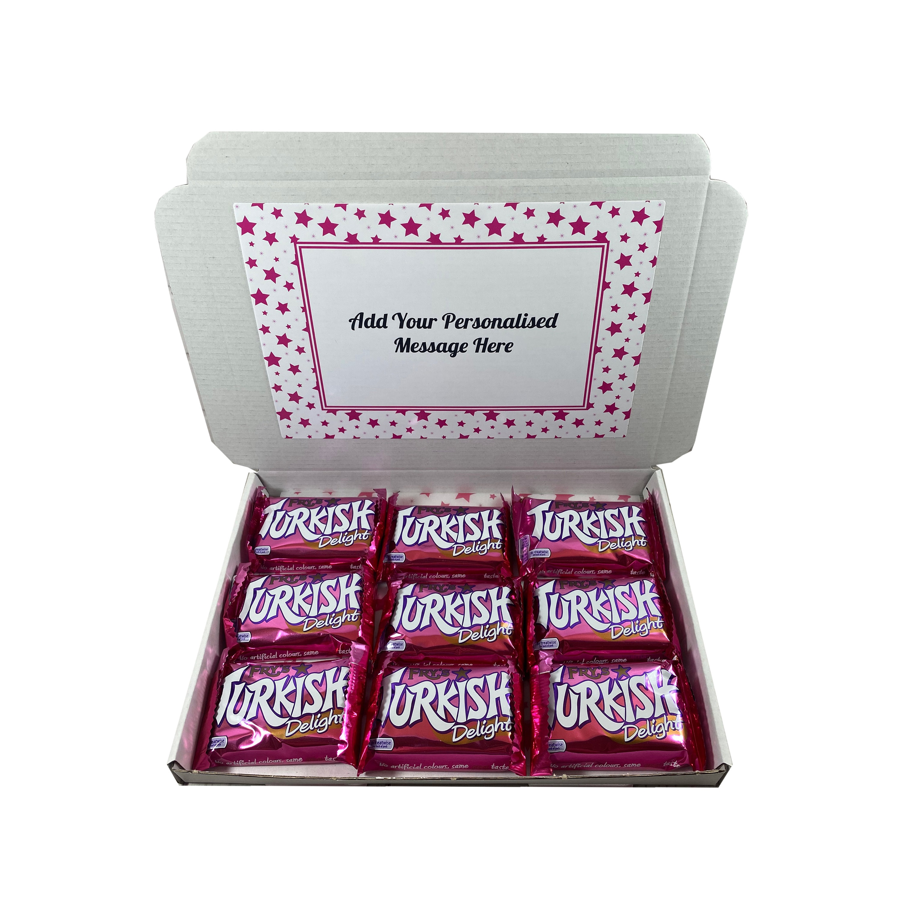 Turkish Delight Gift Box Present Retro Chocolate Hamper Birthday Fry's ...