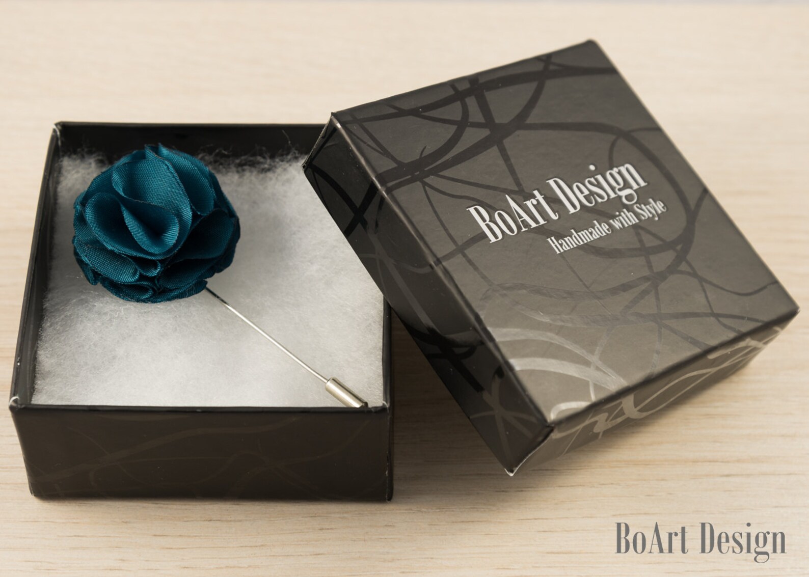Blue/dark Emerald Carnation Lapel Pin/lapel Stick Pin/lapel Pin/flower ...