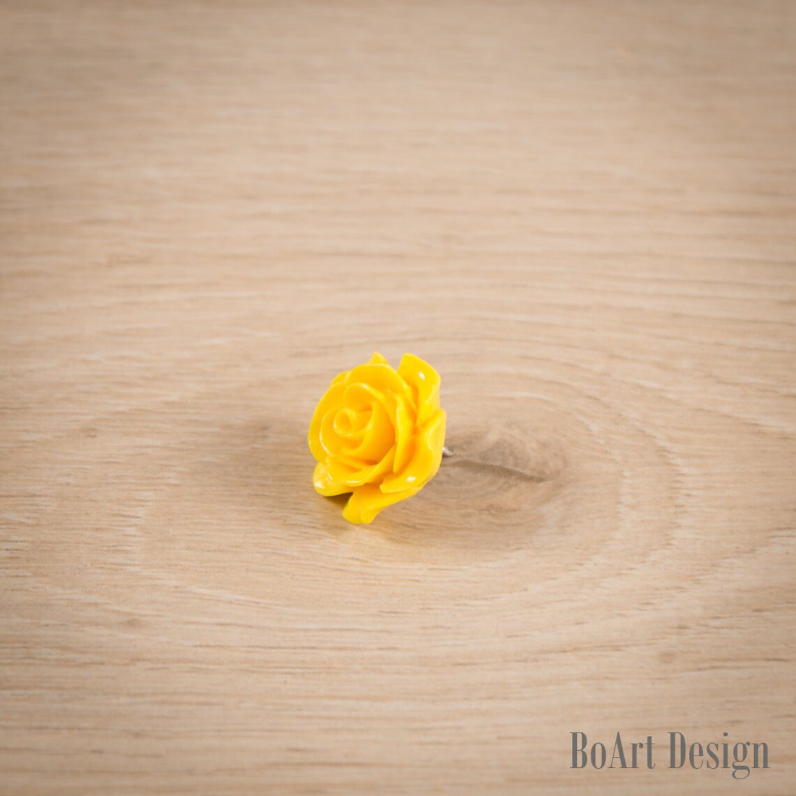 Lapel Pin/mini Lapel Pin/yellow Resin Rose Lapel Pin/lapel Flower/mens ...