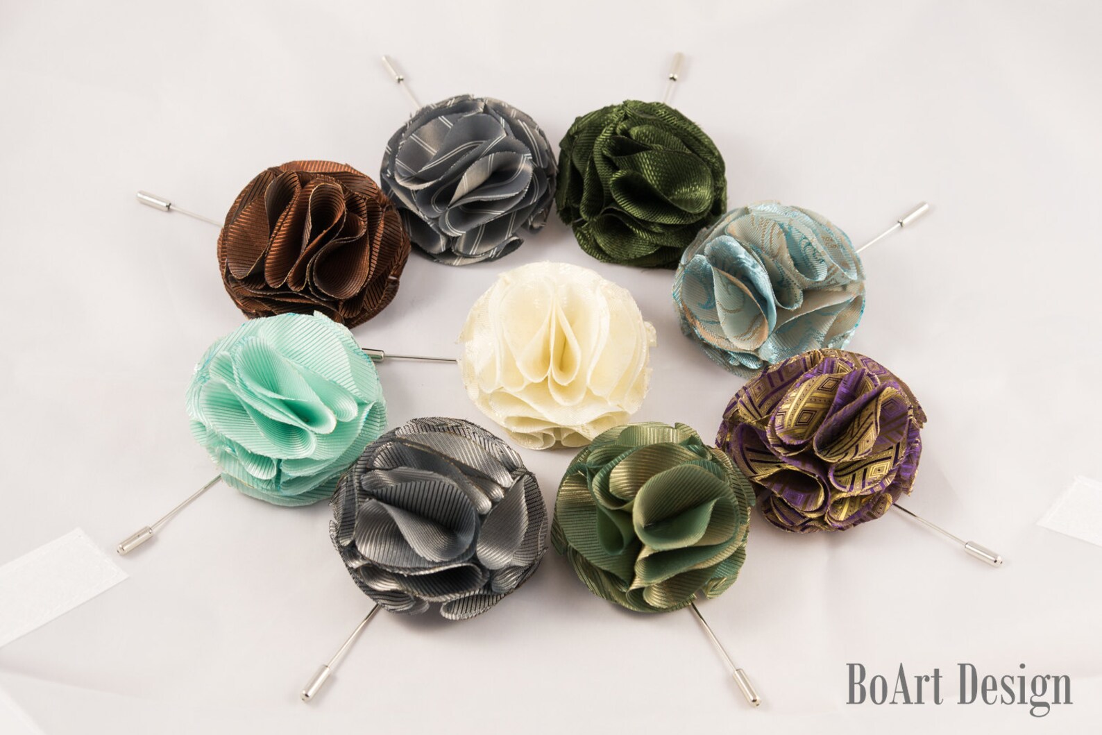 Lapel Stick Pin/sea Green Carnation Lapel Pin/lapel Pin/flower Pin ...