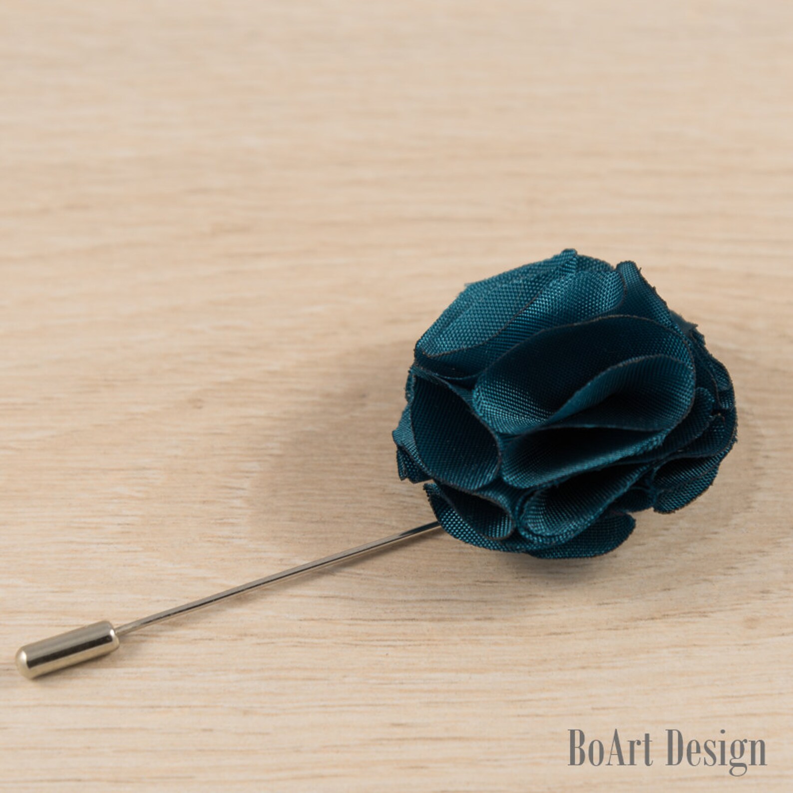 Blue/dark Emerald Carnation Lapel Pin/lapel Stick Pin/lapel Pin/flower ...