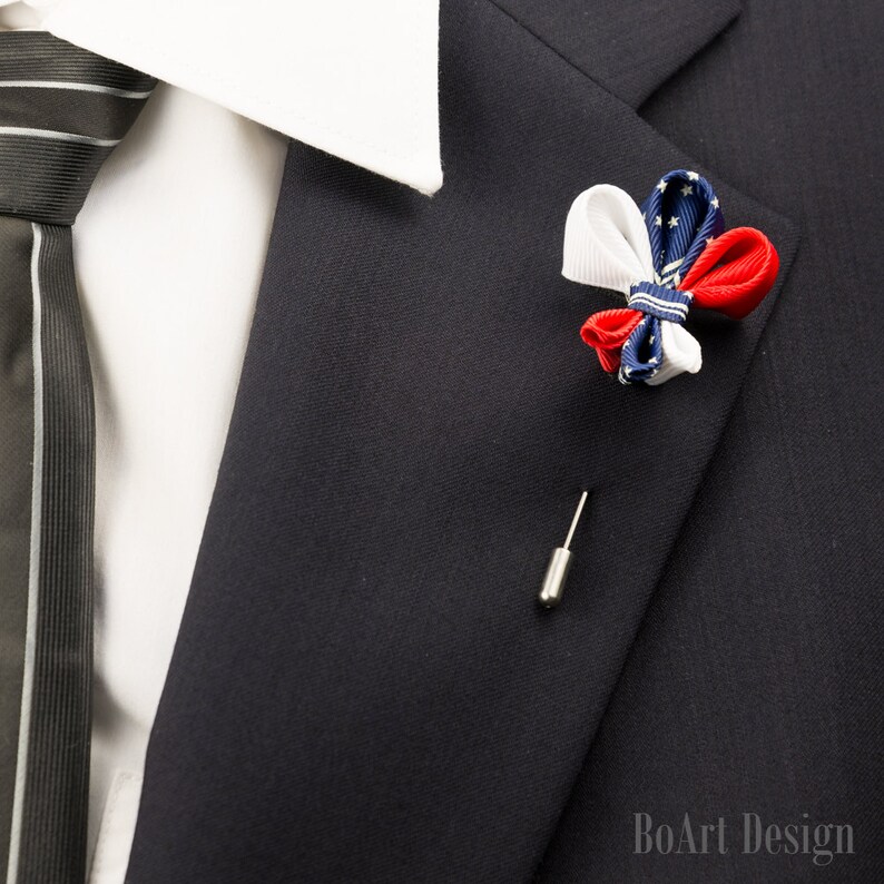 Victorian Cross Anchor Lance Lapel Stick Pin/kanzashi Lapel Pin ...