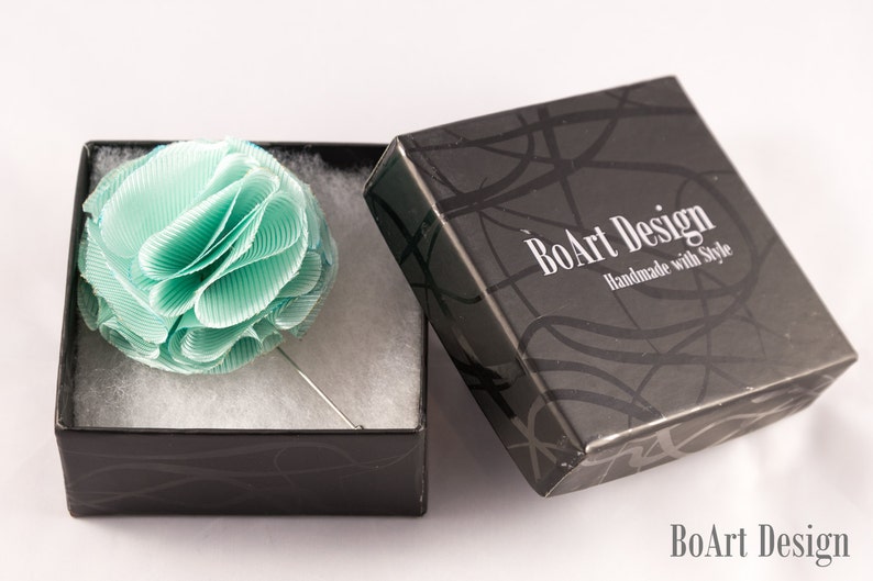 Lapel Stick Pin/mint Green Carnation Lapel Pin/lapel | Etsy