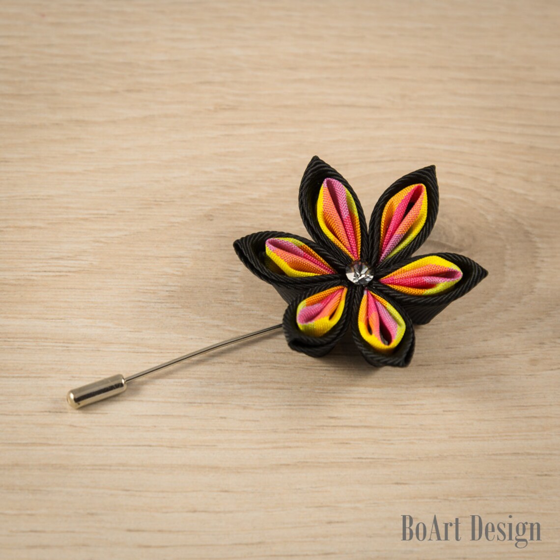 Lapel Stick Pin/spring Lapel Pin/colorful Lapel Pin/flower Pin/lapel ...