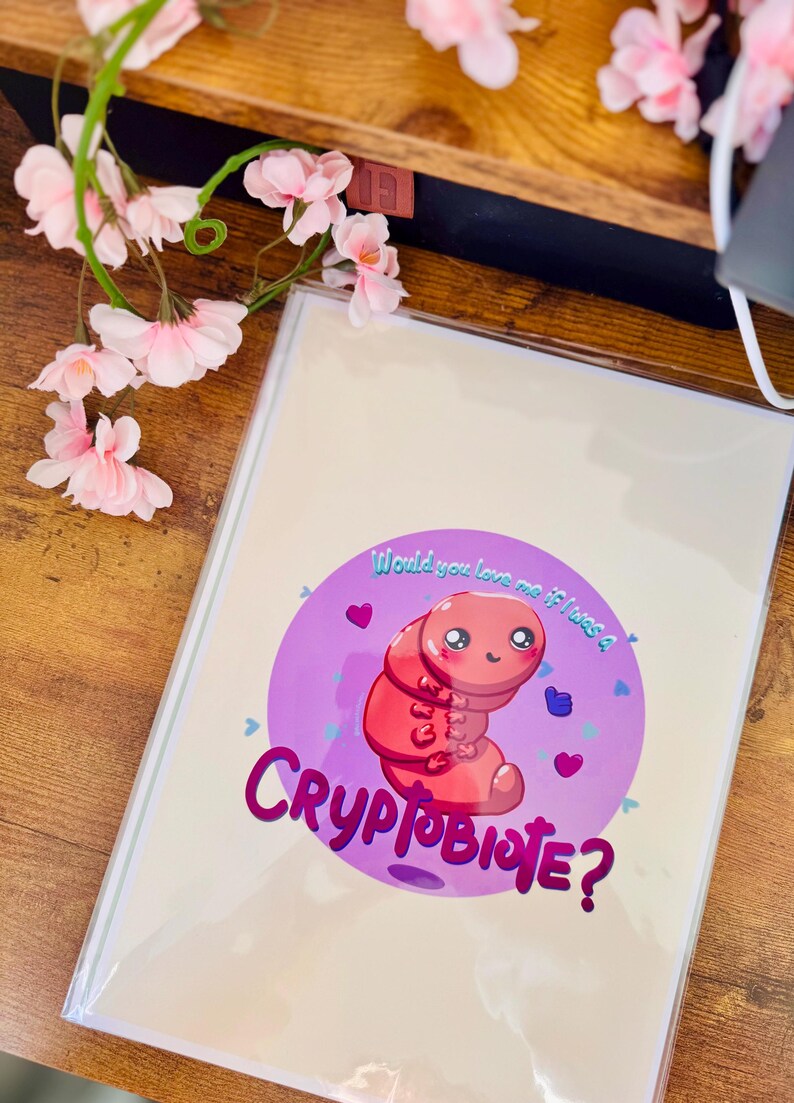 Death Stranding Cryptobiote A4/A5 Art Print | Hand Drawn Cute Death ...