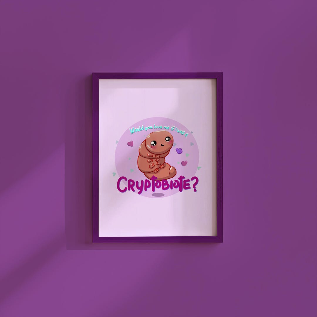 Death Stranding Cryptobiote A4/A5 Art Print | Hand Drawn Cute Death ...