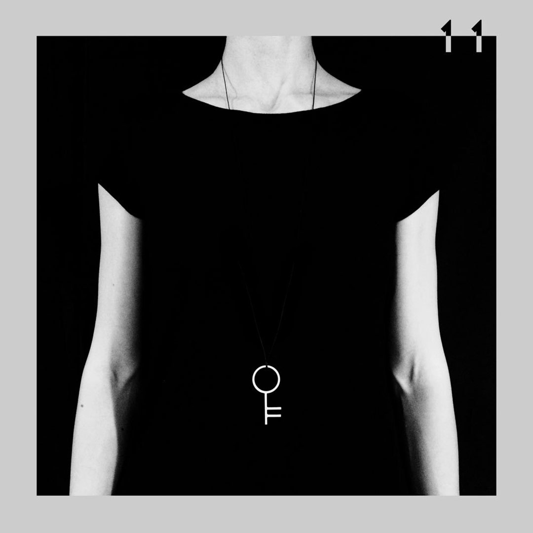 ATMA *CYCLES - 11. Love Key * Silver Amulet - Etsy