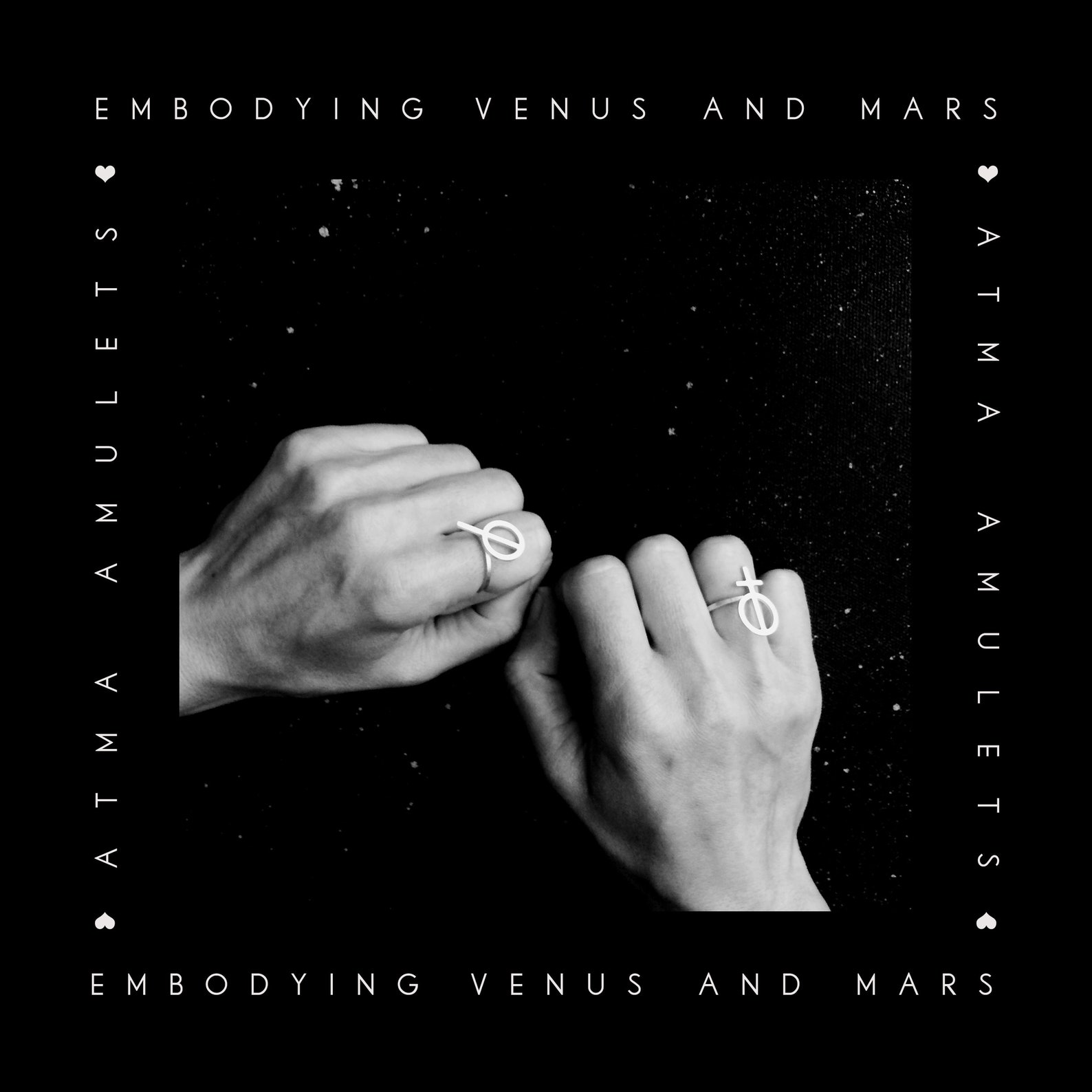 ATMA VENUS MARS Ring Amulets Special Pack of Two - Etsy