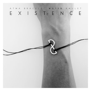 ATMA * EXISTENCE. Unisex Silver Bracelet Amulet. WATER. - Etsy