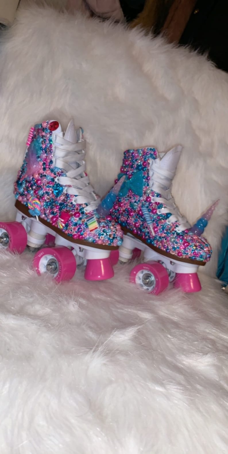 Bling Skates Kids Sizes Only Any Theme - Etsy