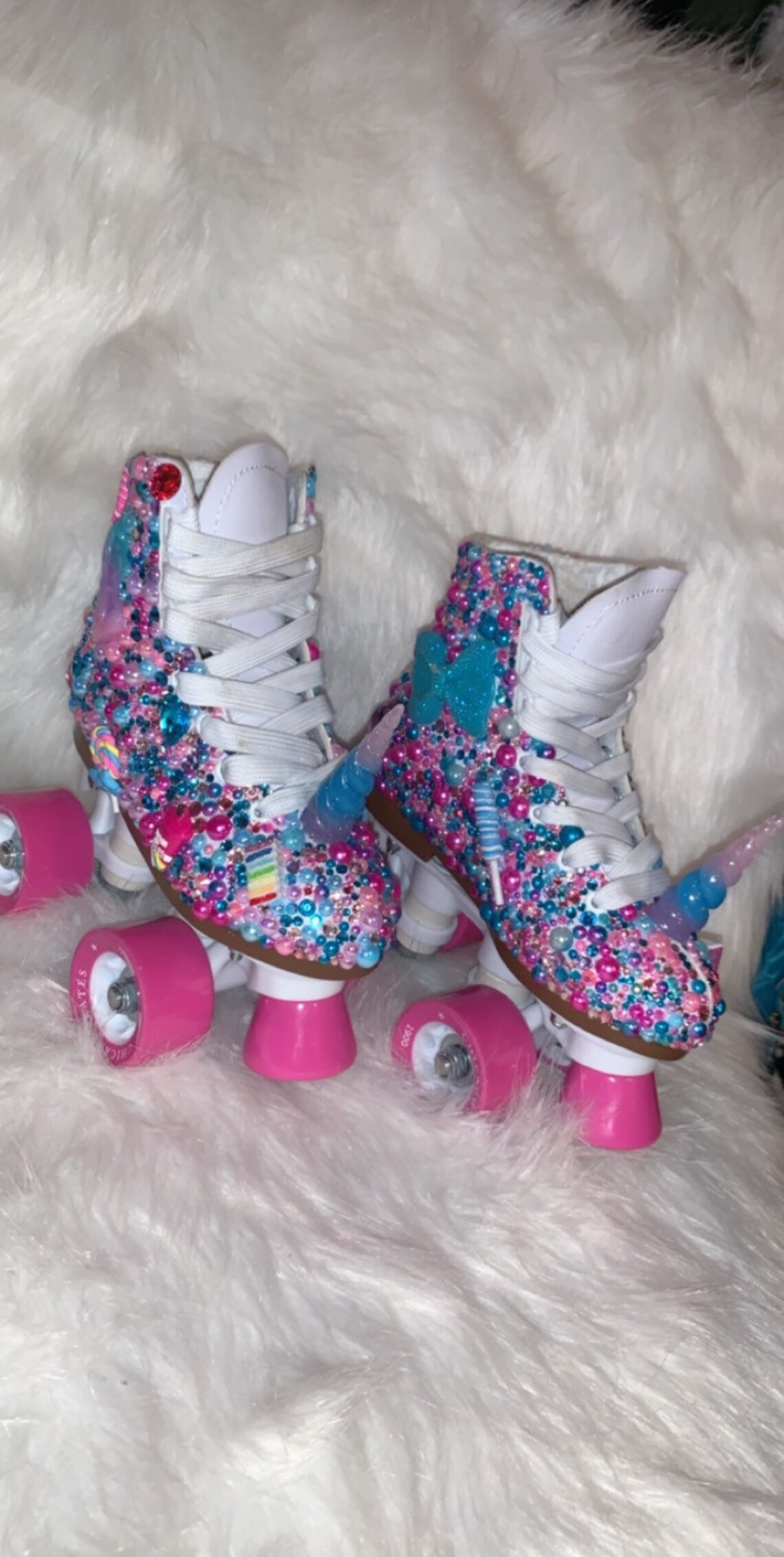 Bling Skates Kids Sizes Only Any Theme - Etsy