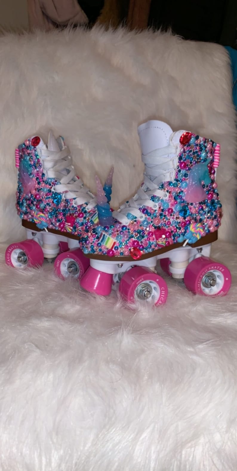 Bling Skates Kids Sizes Only Any Theme - Etsy