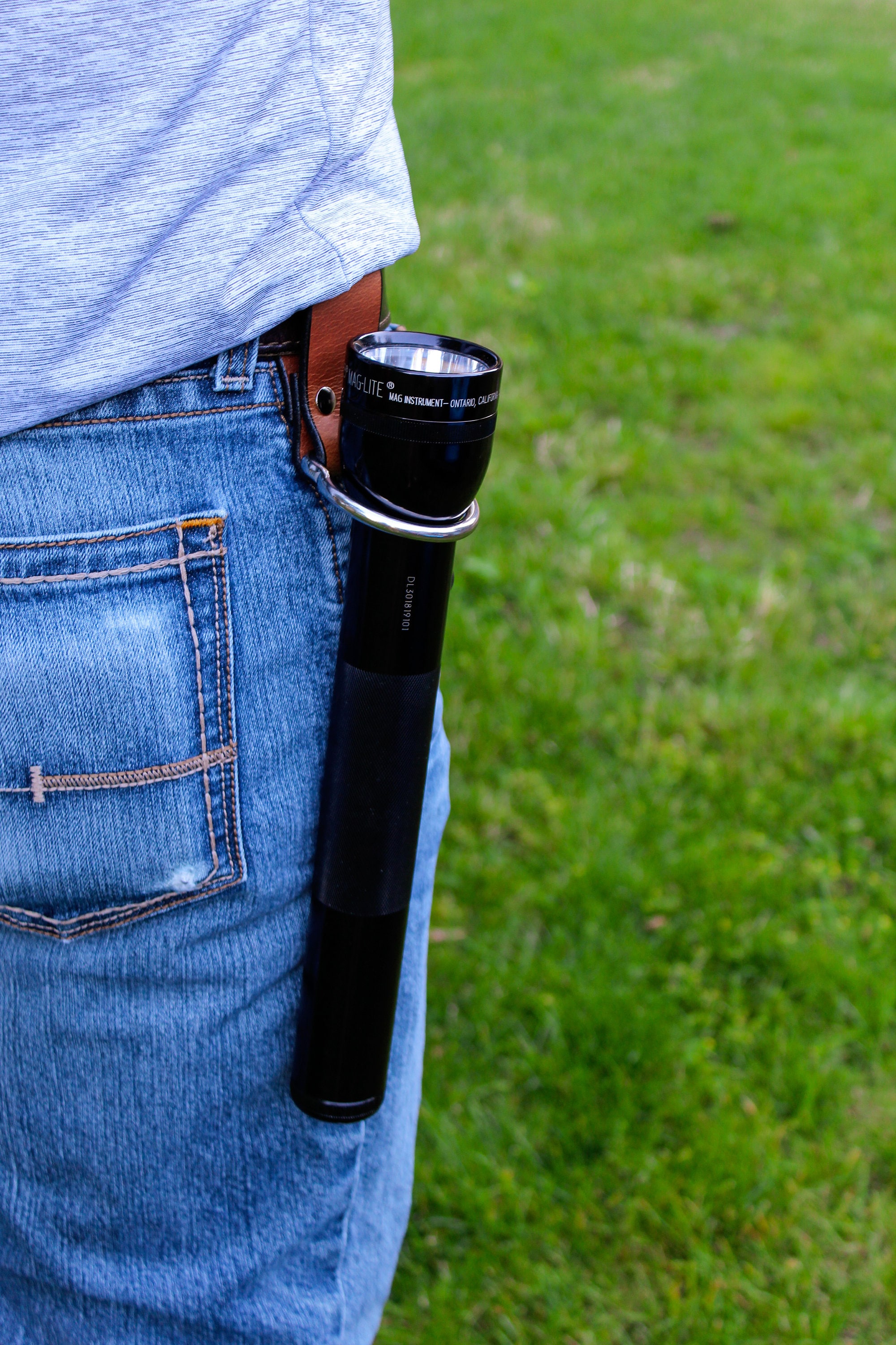 Leather Maglite Holster in Black or Brown | Etsy
