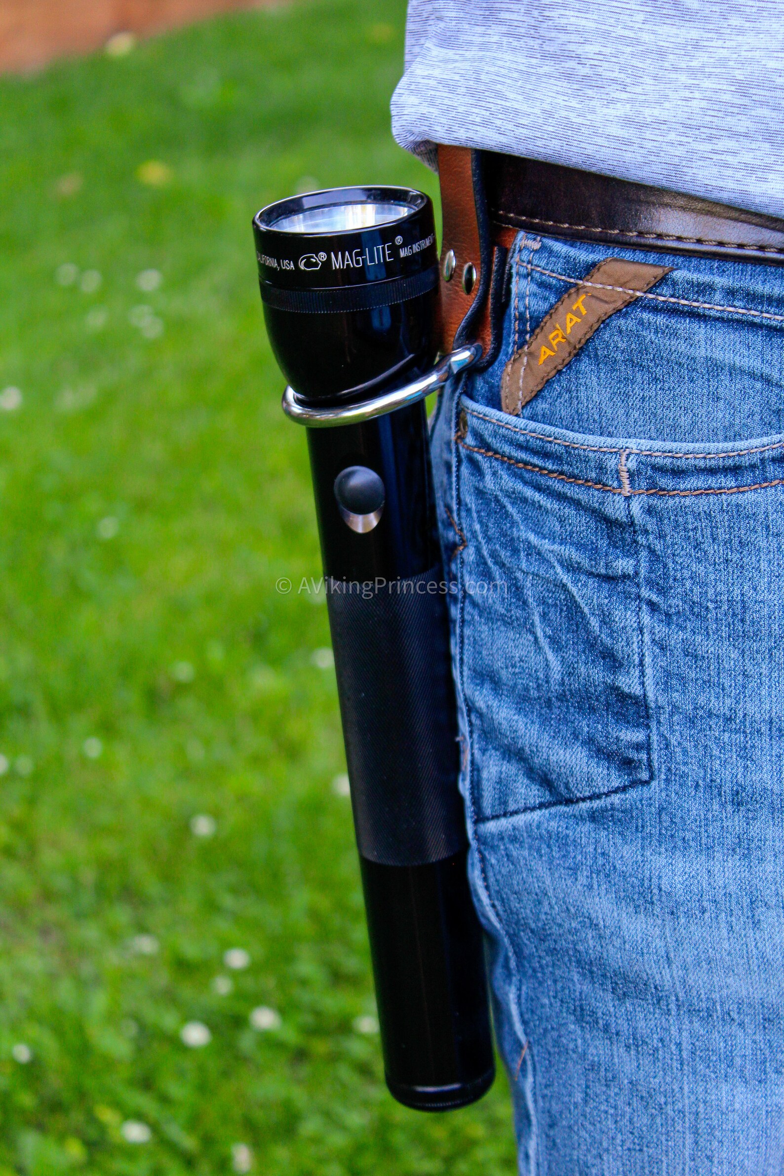 Leather Maglite Holster in Black or Brown - Etsy