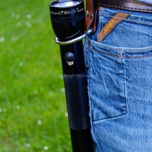 Leather Maglite Holster - in Black or Brown - Etsy