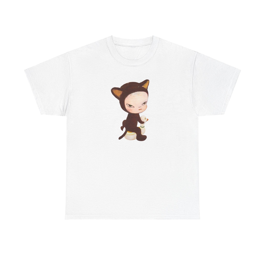 Yoshitomo Nara Cute Painting Merch Shirt Unisex Heavy Cotton Tee - Etsy