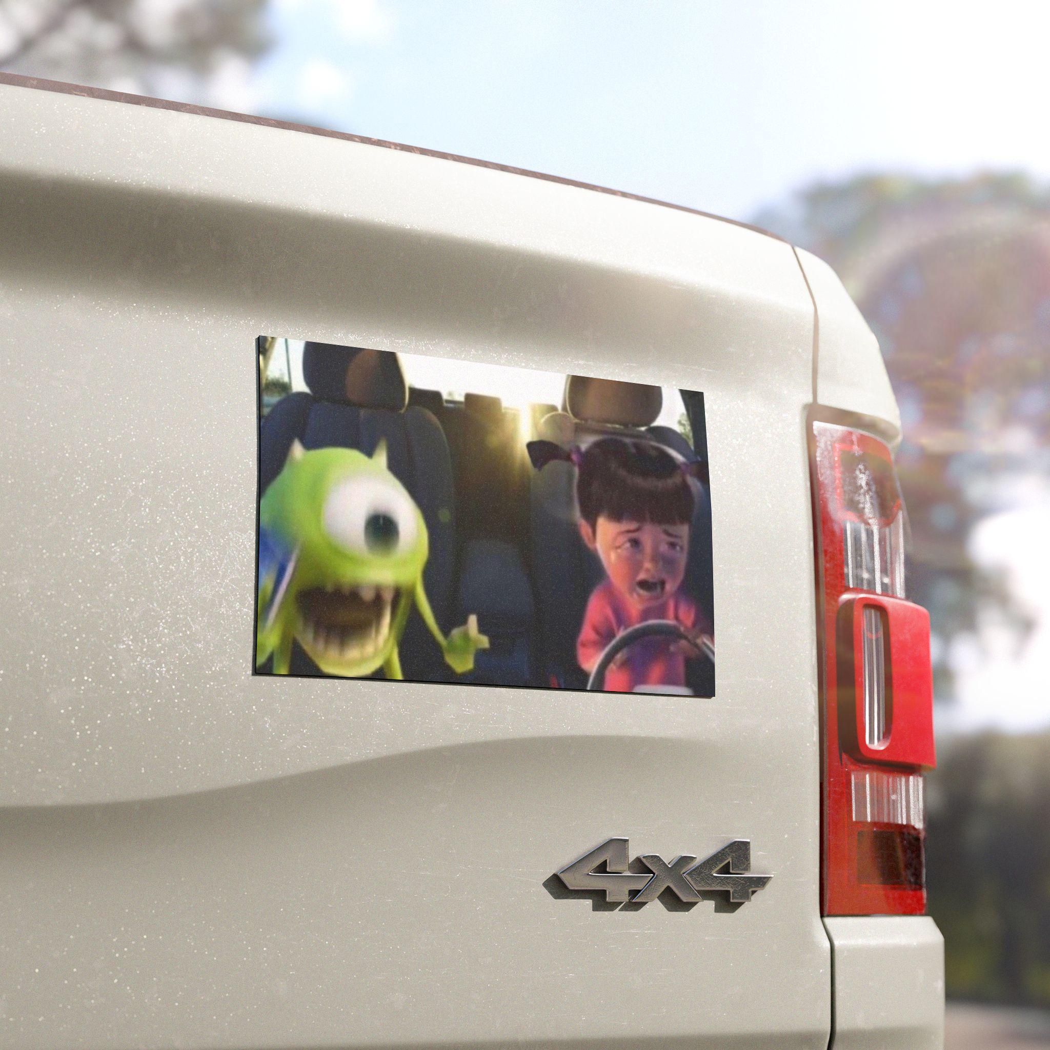 Meme Monsters Inc New Driver Student Driver Funny Car Magnets / Bumper ...