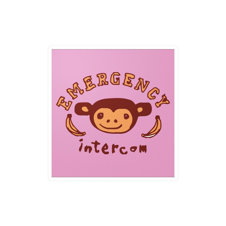 Emergency Intercom Vinyl Sticker Decals - Etsy