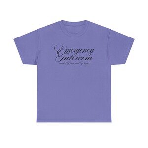 Emergency Intercom Drew & Enya Shirt Black Text Unisex Tee Podcast Fan Merch - Etsy