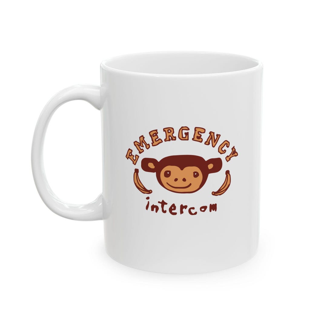 Emergency Intercom Fan Merch Youtube Ceramic Mug, (11oz, 15oz) - Etsy