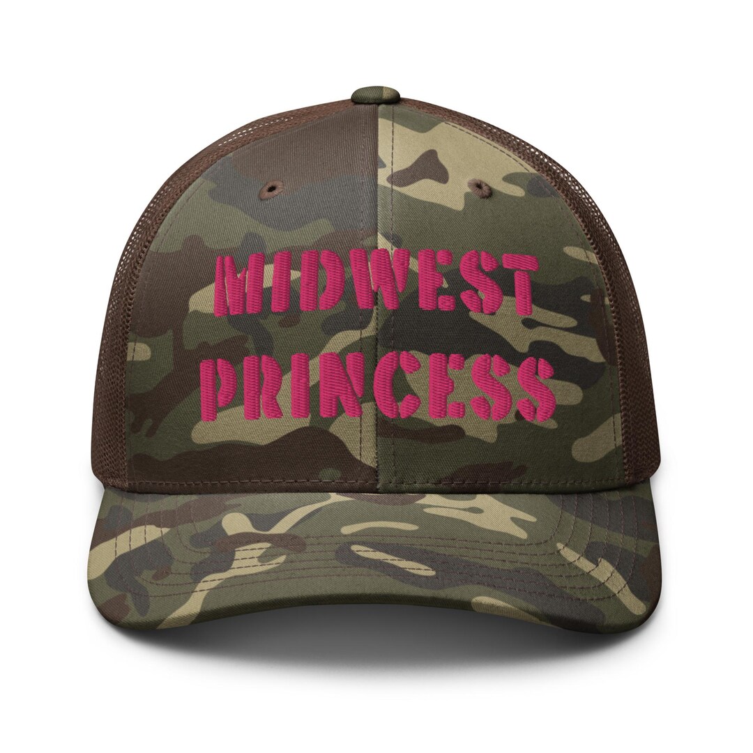 Midwest Princess Camouflage Trucker Hat - Etsy