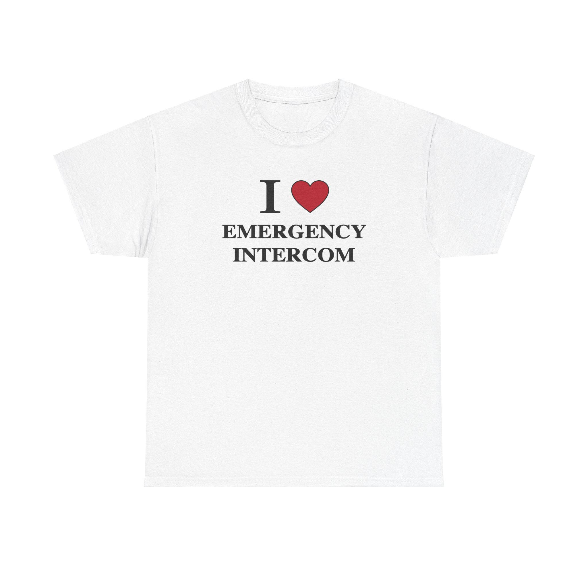 I Heart Emergency Intercom Merch Fan Shirt, Unisex Tee, Emergency ...