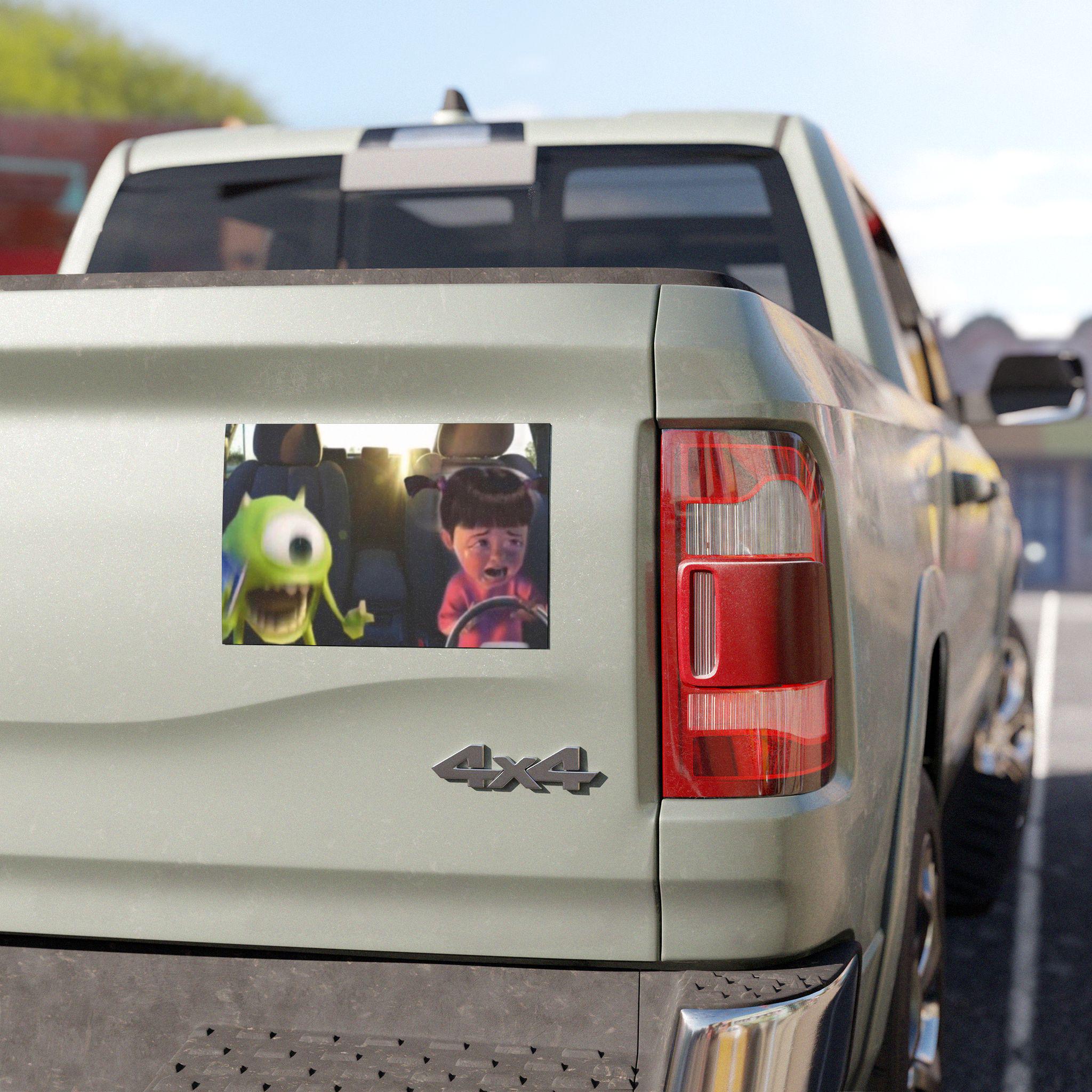 Meme Monsters Inc New Driver Student Driver Funny Car Magnets / Bumper ...