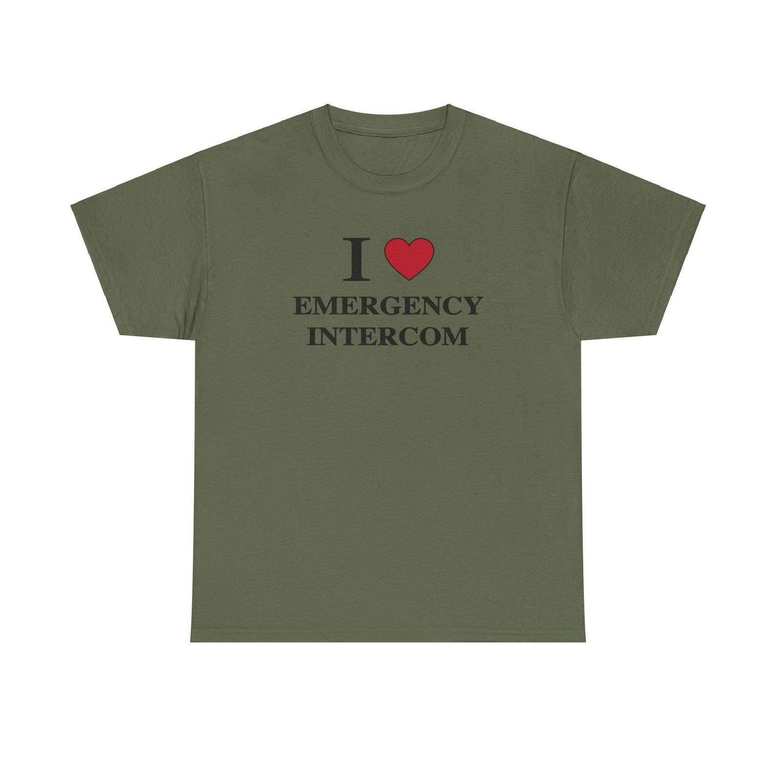 I Heart Emergency Intercom Merch Fan Shirt, Unisex Tee, Emergency ...