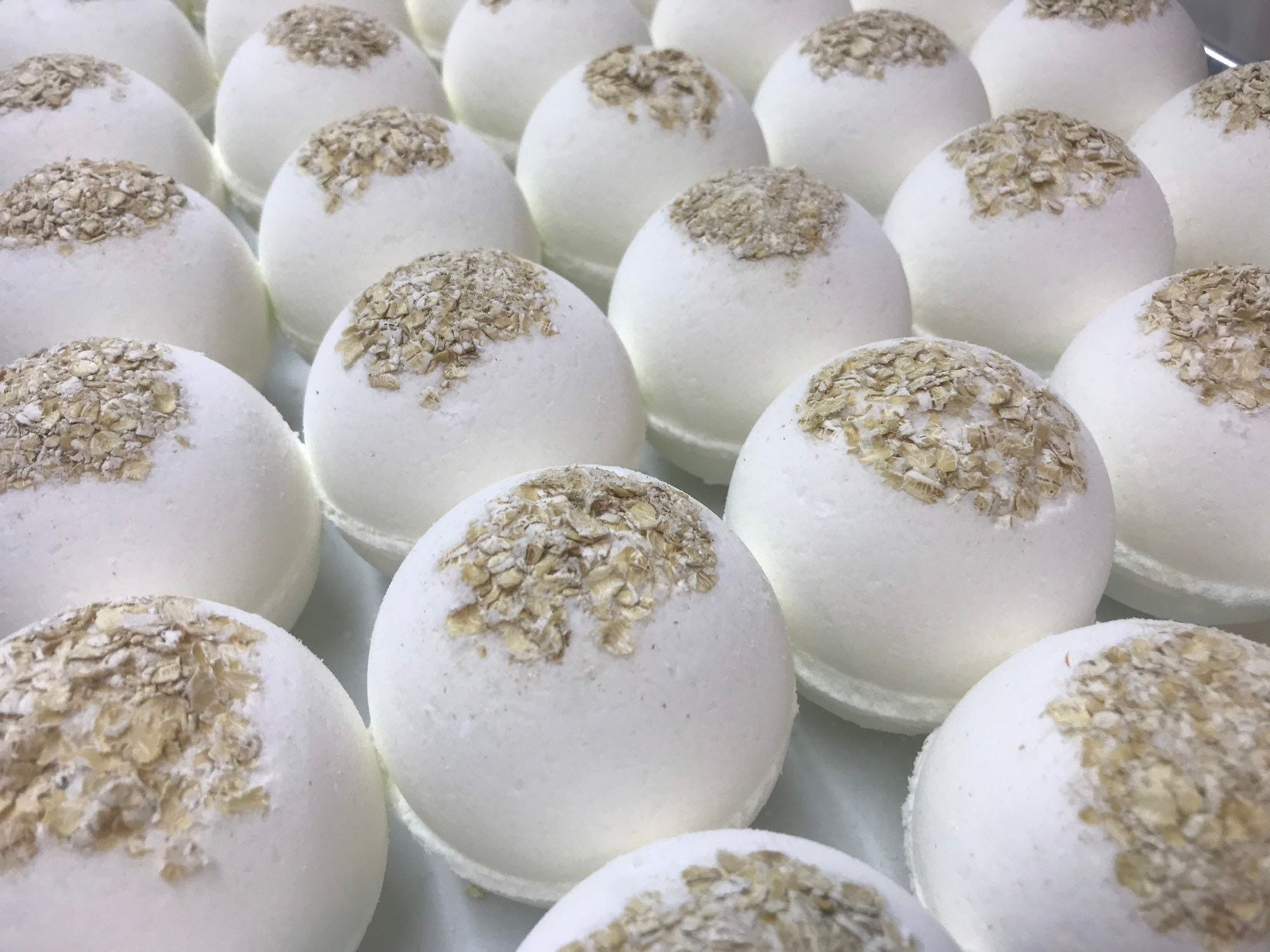 Oatmeal Milk and Honey Huge Bath Bombs - Etsy