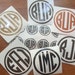 Custom Circle Monogram - Etsy