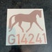 OTTB Tattoo Decal - Etsy
