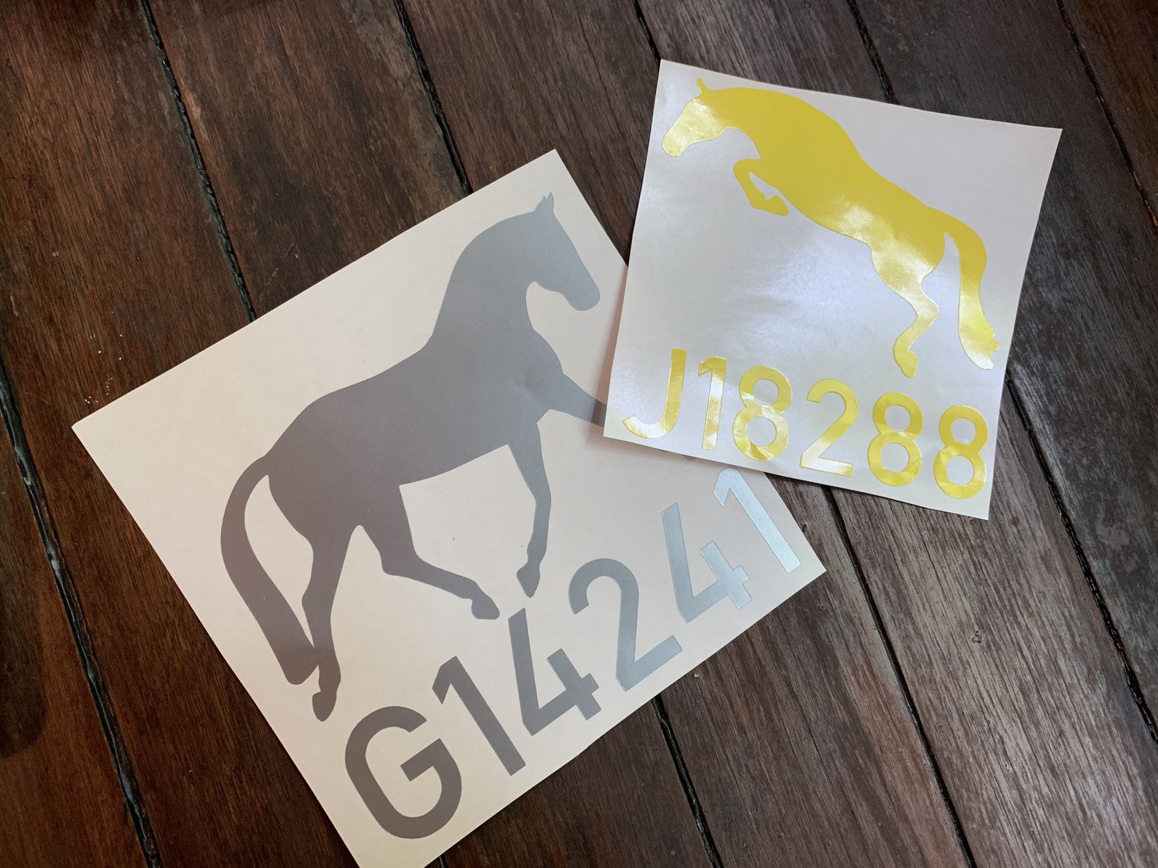 OTTB Tattoo Decal - Etsy