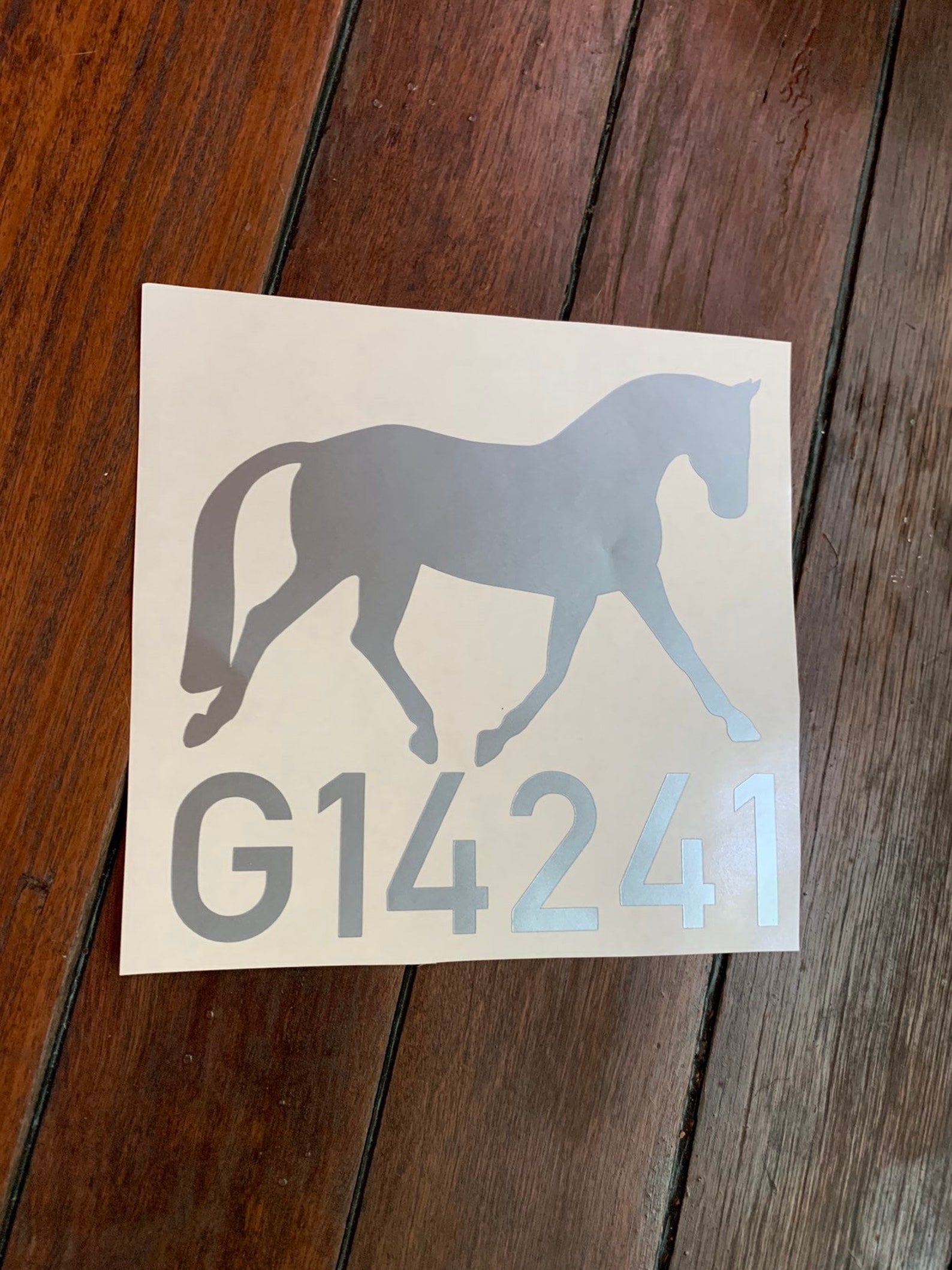 OTTB Tattoo Decal - Etsy