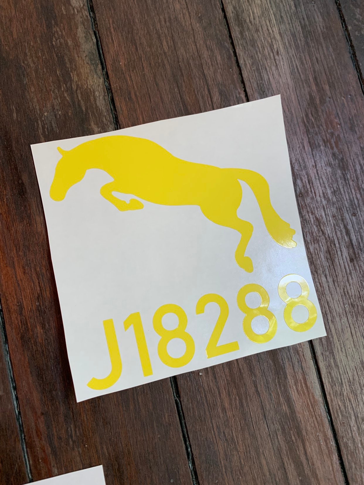 OTTB Tattoo Decal - Etsy