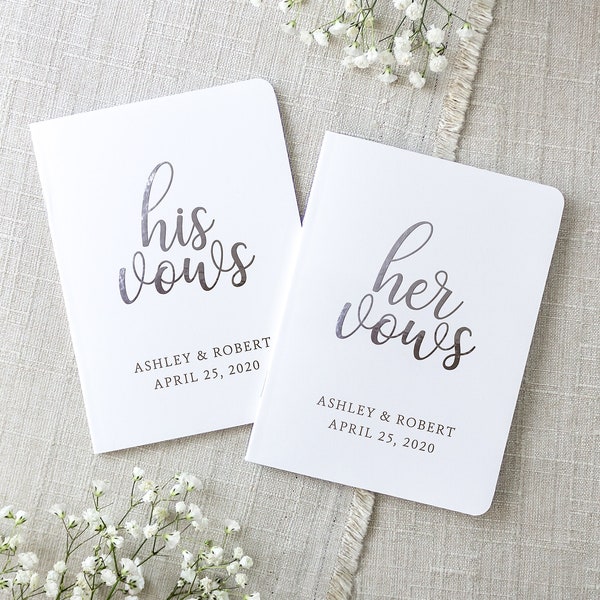 Wedding Vow Book - Etsy