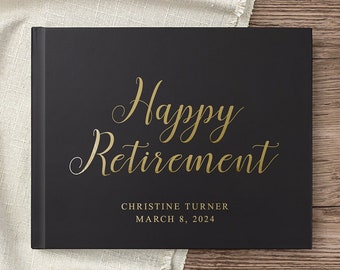 Retirement Guest Book Retirement Party Gift Idea for Leaving Party ...