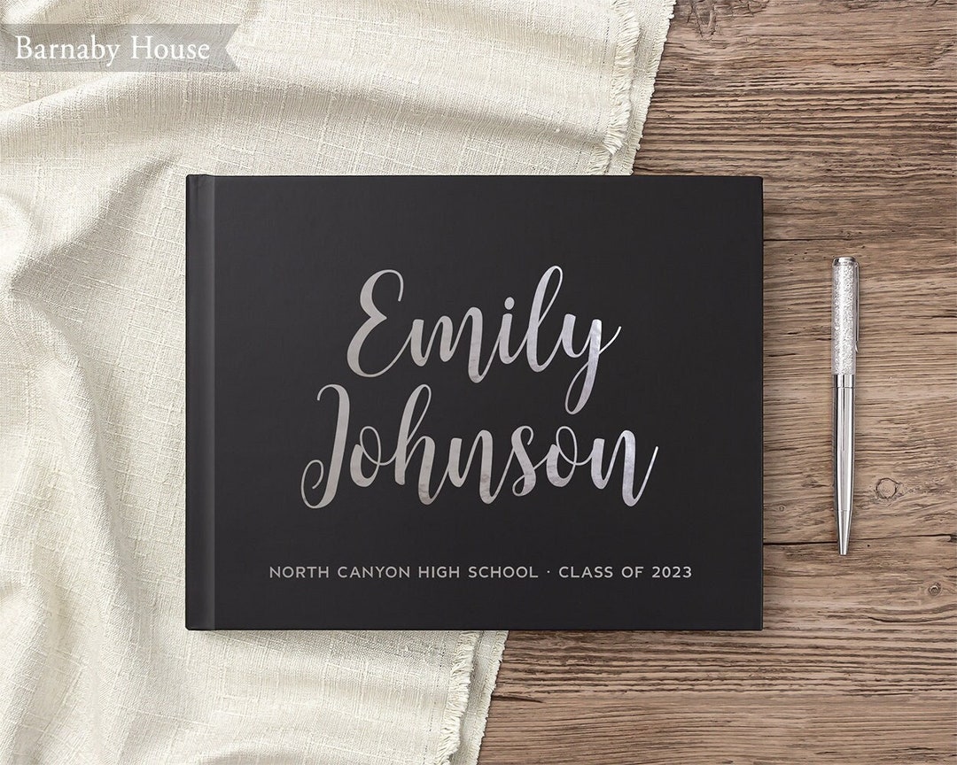 Graduation Party Guest Book for High School Graduation Party Classmates ...