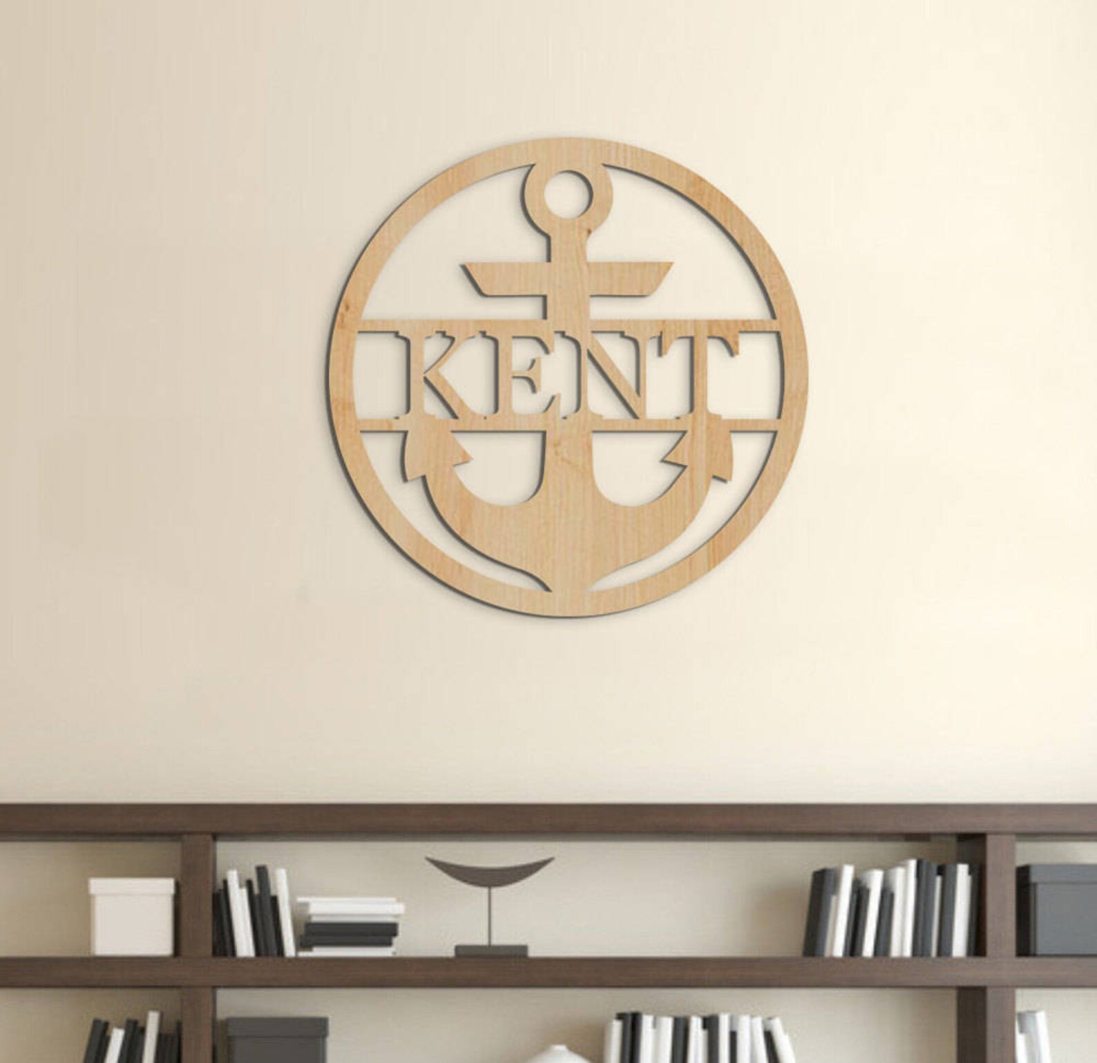 Anchor Name Sign Anchor With Name Large Wooden Anchor - Etsy