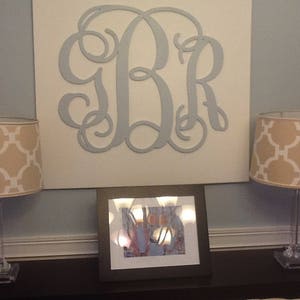Monogram Wall Hanging - Gold Monogram - Wooden Monogram - Room Decor ...