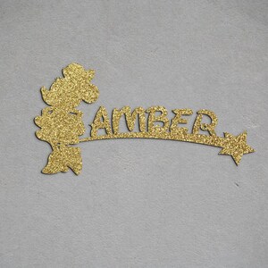 Minnie Mouse Wood Name Sign, Wooden Name Decor, Nursery Decor, Baby ...