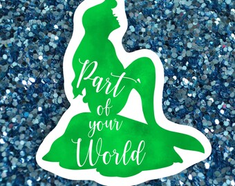 Disney Ariel Sticker, Ariel Sticker Decal - Etsy