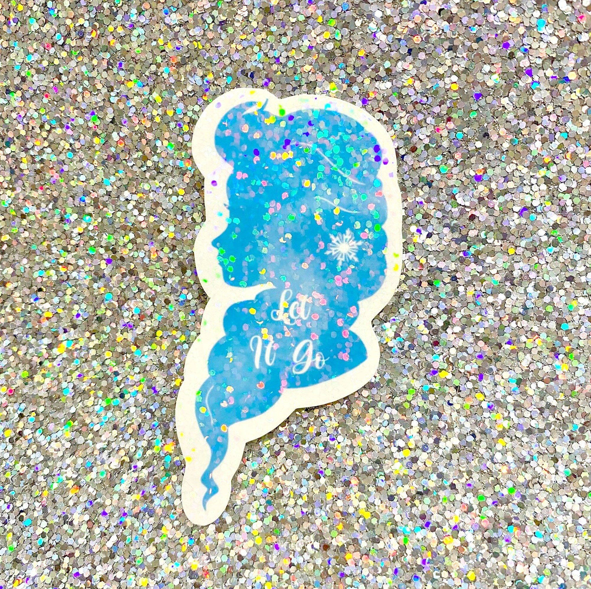 Elsa Sticker Let It Go Sticker Fairy Tale Sticker - Etsy