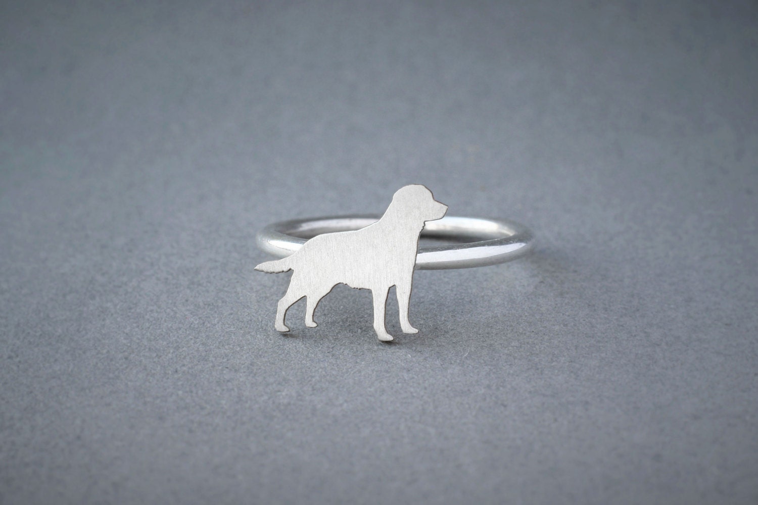 Labrador Retriever RING / Labrador Retriever Ring / Silver Dog - Etsy