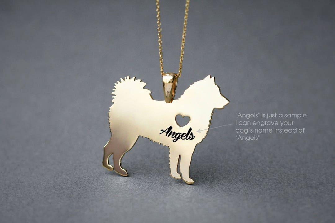 SIBERIAN HUSKY NAME Necklace - Siberian Husky Name Necklace ...