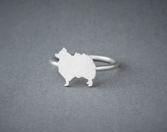 PEMBROKE WELSH CORGI Ring / Pembroke Welsh Corgi Ring / Silver Dog Ring ...