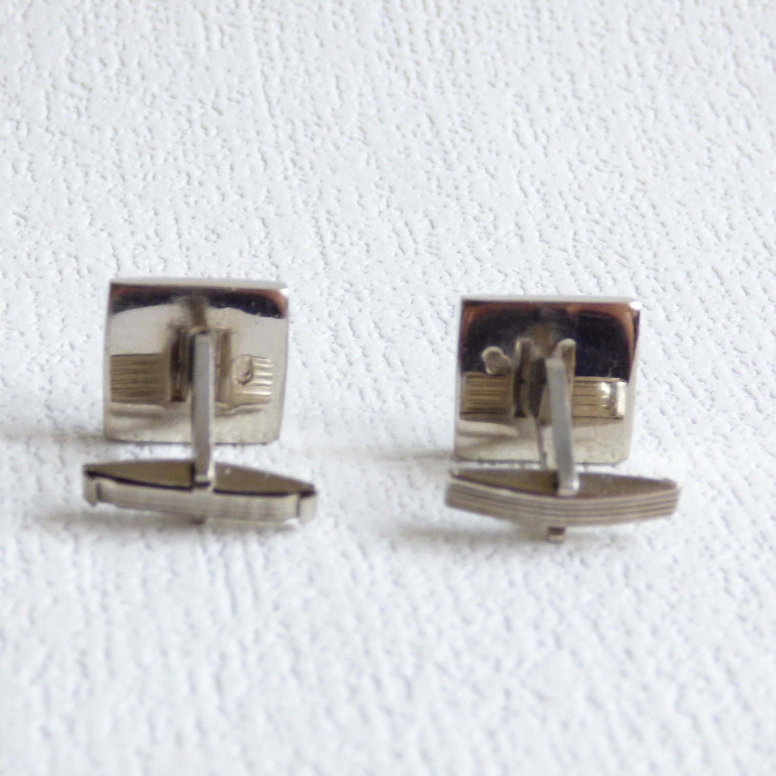 Soviet Cufflinks Vintage Silver Square Cufflinks Russian - Etsy