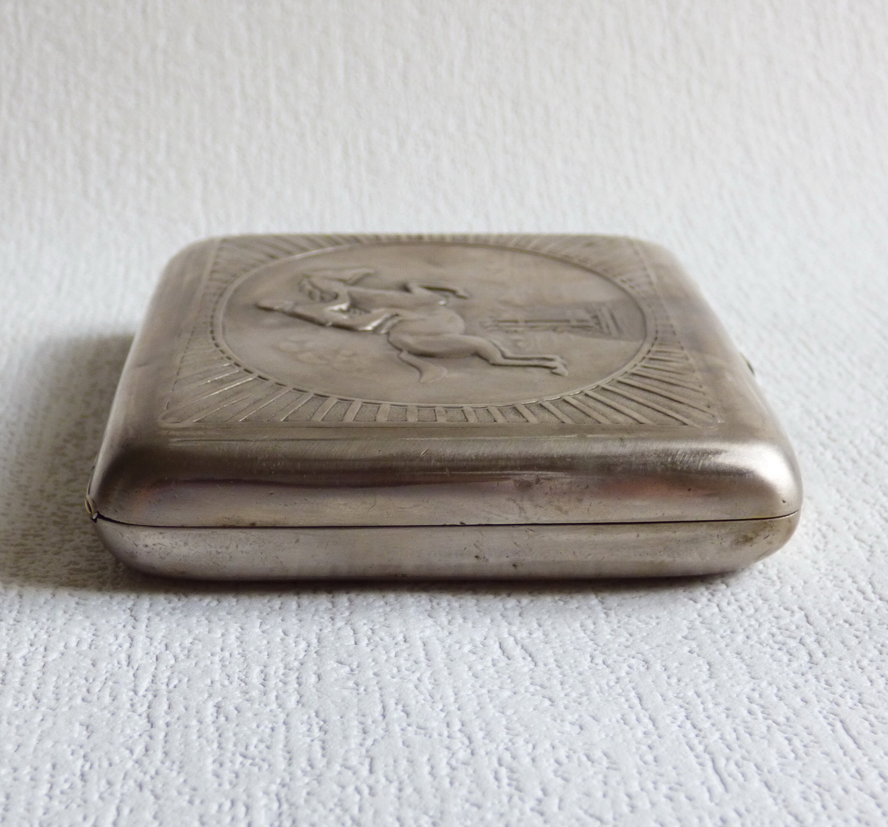 Very Rare Vintage Soviet Melhior Cigarette Case Jockey 1957 | Etsy