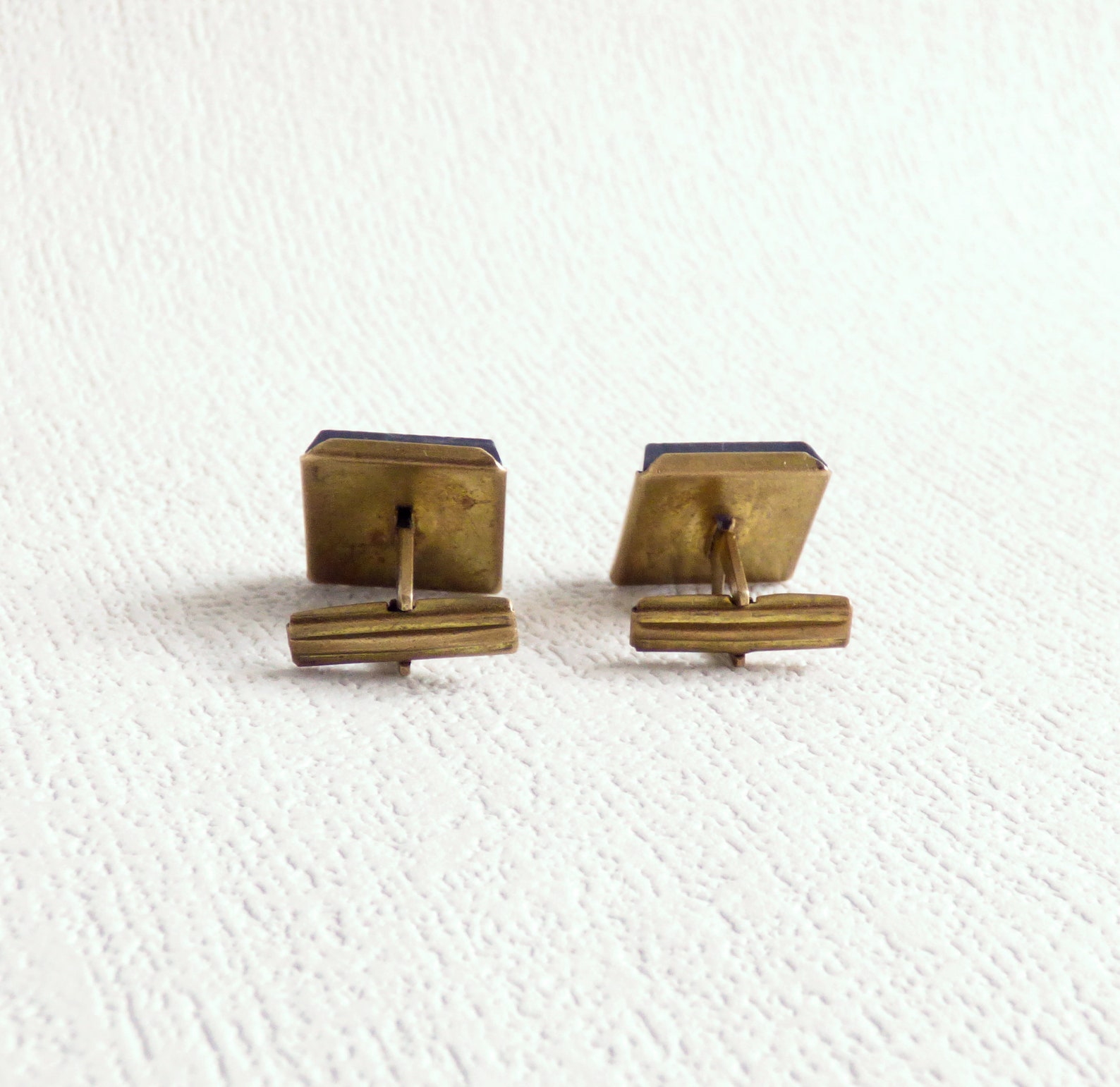 Soviet Cufflincs With Natural Stone Agate Vintage Cufflinks Soviet ...